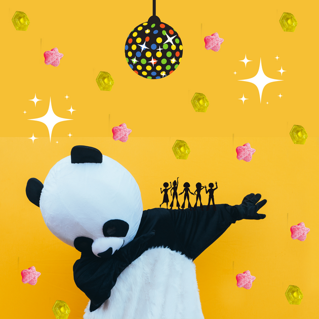 Panda Disco Dance Party – Snack Owl